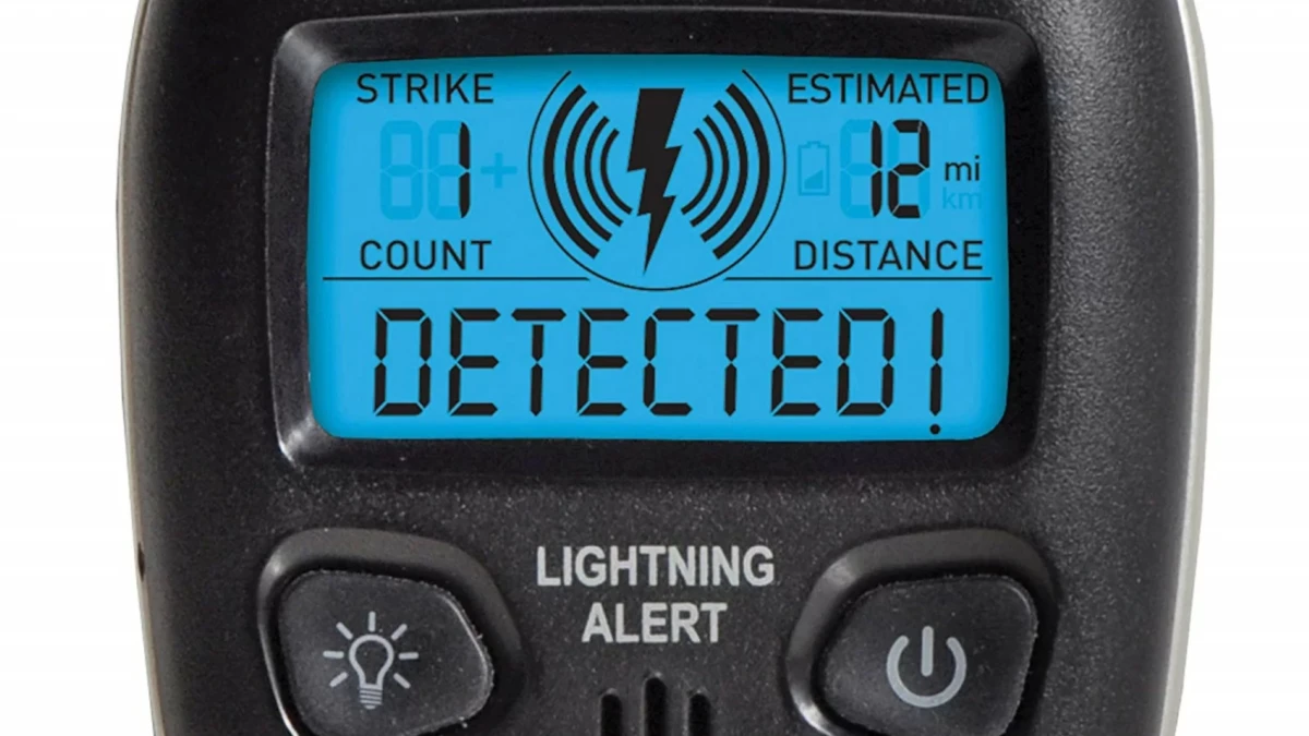 Portable Lightning Detector Talos Rugged Drop Proof Lightning Strike