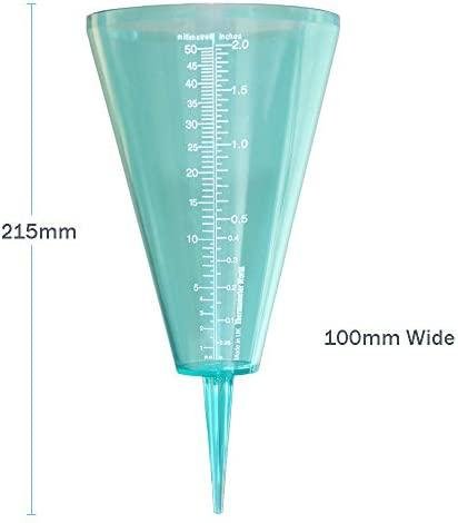 Manual Outdoor Rain Gauge With Easy Read Scale - Crondall Weather
